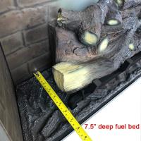 China Experience the Warmth and Ambiance of AJUNION Modern 33inch Electric Fireplace Heater for sale