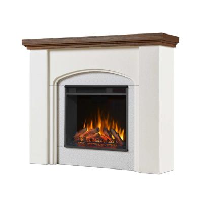 China Indoor Warming Electric Fireplace Cabinet Heating up area 1000 square feet Decorative for sale