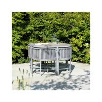 China Maximize Your Outdoor Space with this Space Saving Rattan Weave and Steel Dining Set for sale