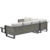 China Stylish and Durable AJUNION All Weather Cushions Garden Furniture Set for Your Patio for sale