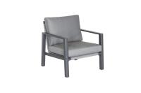 China Beachside Relaxation AJUNION's Luxury Woven Rope Garden Sofa Aluminum Frame Lounge Set for sale