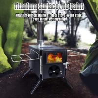 China Portable Folding Black Wood Burning Fire Pits Perfect for Outdoor Camping and Picnic for sale