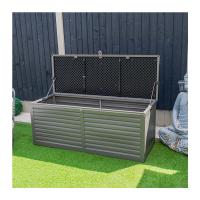 China Polypropylene Outdoor Garden Storage Box for Poolside Patio AJUNION 390L 103 Gallons for sale