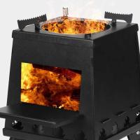 China Embroidery or Printing Fire Pits Portable Wood Burning Stove for Camping and Hiking for sale