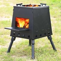 China Embroidery or Printing Fire Pits Portable Wood Burning Stove for Camping and Hiking for sale