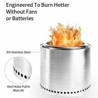 China Stainless Steel Wood Burning Stove for Outdoor Camping and Hiking in Modern Style for sale