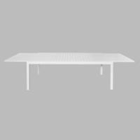 China Modern Style Aluminum Outdoor Dining Set 12 Seat Armchair and Extendable Dining Table for sale
