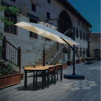 China Mail Packing Custom Courtyard Garden Umbrella Aluminum Cantilever Parasol for Outdoor for sale