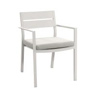 China 8 Person Restaurant Dining Table and Chair Set with Aluminum Metal Frame in Modern Design for sale