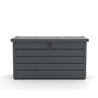 China Galvanized Steel Outdoor Storage Box for Garden Tools and Cushions Sustainable Design for sale