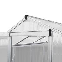 China Garden Greenhouses by AJUNION Easily Assembled Polycarbonate Aluminum Frame Structure for sale