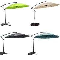 China Backyard BBQ Furniture Large Round Aluminium Banana Umbrella for Outdoor Entertaining for sale