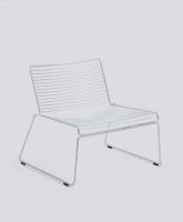 China Steel Frame Garden Chair Colorful and Minimalist Design for Indoor Outdoor by AJUNION for sale