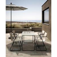China Relax in Style with AJUNION Steel Outdoor Dining Set Patio Chair Garden Armchair for sale