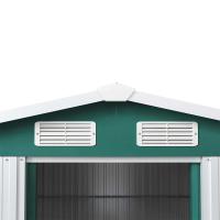 China Convenient and Practical AJUNION 6x8ft Garden Building Shed for Countyard Storage for sale