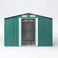 China Convenient and Practical AJUNION 6x8ft Garden Building Shed for Countyard Storage for sale