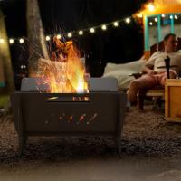 China Quick Assembly Coffee Table Firepit for Outdoor Backyard Patio Garden Bonfire Camping for sale