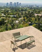 China Mail Packing Steel Frame Outdoor Furniture Garden Set Minimalist Style by AJUNION for sale