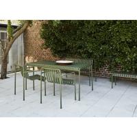 China Transform Your Outdoor Space with AJUNION Minimalist Steel Armchair W63 x D66 x H80cm for sale