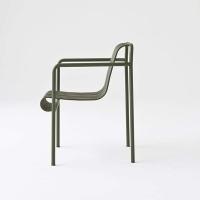 China Transform Your Outdoor Space with AJUNION Minimalist Steel Armchair W63 x D66 x H80cm for sale