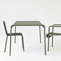 China Transform Your Outdoor Space with AJUNION Minimalist Steel Armchair W63 x D66 x H80cm for sale