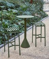China Outdoor Furniture Bar Set AJUNION Minimalist Style Bar Table and Chair for Courtyard for sale