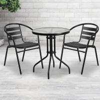 China Outdoor Bistro Bar Cafe Balcony Garden Patio Custom Logo Embroidery or Printing Table for sale
