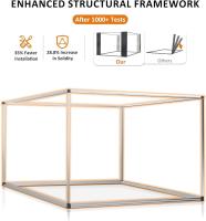 China Waterproof 8 x 12 FT Metal Garden Shed with 4 Vents and Durable Design from AJUNION for sale