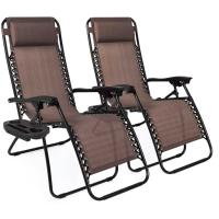 China None Logo Outdoor Beach Patio Garden Camping Hiking Portable Folding Steel Recliner Chaise Lounge Chair for sale