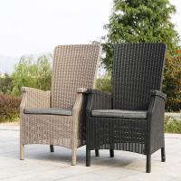 China Garden Chair for Outdoor Furniture Plastic High Back Coffee Dining Arm Chair in Patio for sale