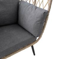 China 15kg Metal AJUNION Egg Chair for Hanging and Relaxing in Your Outdoor Living Space for sale