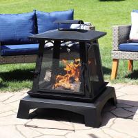 China Outdoor Portable Wood Burning Firepit for Backyard Garden Bonfire Camping Picnic for sale