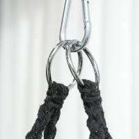 China Outdoor Furniture Macrame Cotton Rope Hammock Chair Swings for Indoor and Outdoor for sale