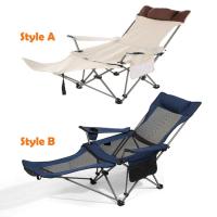 China Outdoor Camping Portable Folding Beach Chair with Armrest and Removable Armrest Design for sale