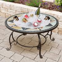 China Outdoor Garden Picnic Firepit with Portable Wood Burning Firepit and Korean Charcoal BBQ for sale