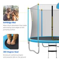 China Outdoor Trampoline Park with Stainless Steel Frame and 800 lbs Max. Weight Capacity for sale