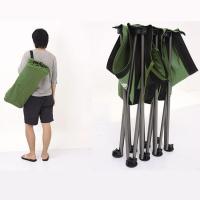 China Ultralight Collapsible Portable Folding Camping Bed for Adult NO Inflatable Metal Fabric for sale