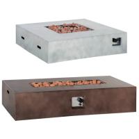 China Grey Stone Propane Gas Stove Fire Pit Table for Outdoor Indoor Backyard Patio Garden for sale