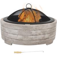 China Charcoal Barbecue Grill Fire Pit Bowl for Outdoor Patio Garden Bonfire Camping Picnic for sale