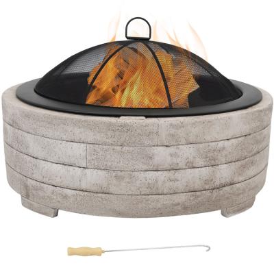 China Charcoal Barbecue Grill Fire Pit Bowl for Outdoor Patio Garden Bonfire Camping Picnic for sale