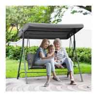 China AJUNION 3 Seater Hammock Swing Chair with Canopy Transform Your Porch and Patio Space for sale