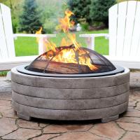 China Charcoal Barbecue Grill Fire Pit Bowl for Outdoor Patio Garden Bonfire Camping Picnic for sale