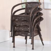 China Outdoor Cafe Patio Garden Balcony Hotel Beach Stackable ArmChair for Leisure Outdoor for sale