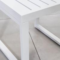 China Outdoor Leisure Aluminum Garden Chair Aluminum Lounge Set L 45 x W48 x H45cm Aluminum for sale