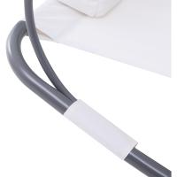 China Adjustable Canopy Steel Frame Hammock for Outdoor Poolside Lounging and Relaxation for sale