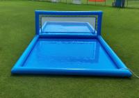 China Outdoor 33ft Inflatable Volleyball Court Set for Swimming Pool L32.8 x W16.5 x H7ft for sale