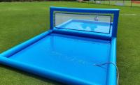 China Outdoor 33ft Inflatable Volleyball Court Set for Swimming Pool L32.8 x W16.5 x H7ft for sale
