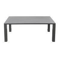 China AJUNION Aluminum Frame Outdoor Corner Sofa Lounge Set Sectional Garden Furniture Set for sale