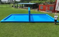 China Transform Your Backyard into a Court with AJUNION 33FT Inflatable Volleyball Pool for sale