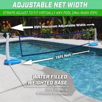 China Inflatable Swimming Volleyball Pool Court Net by AJUNION for Waterpark Pool Equipment for sale